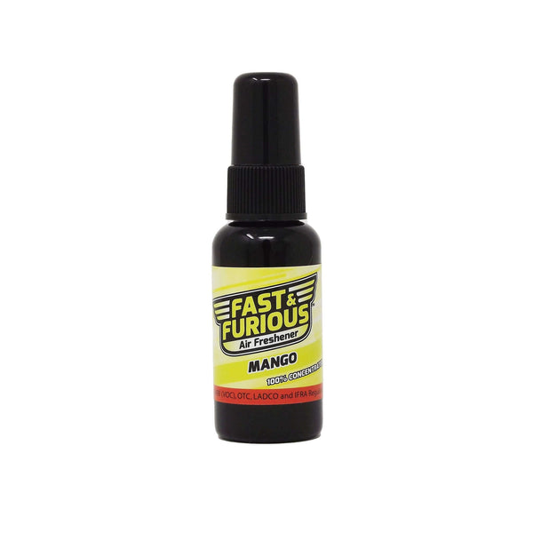 Fast & Furious Air Freshener Spray, Mango Yellow Scent